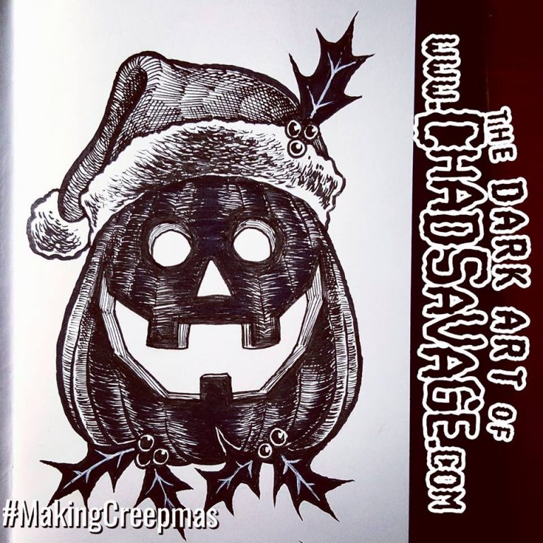 Creepmas Archives - The Dark Art of Chad Savage